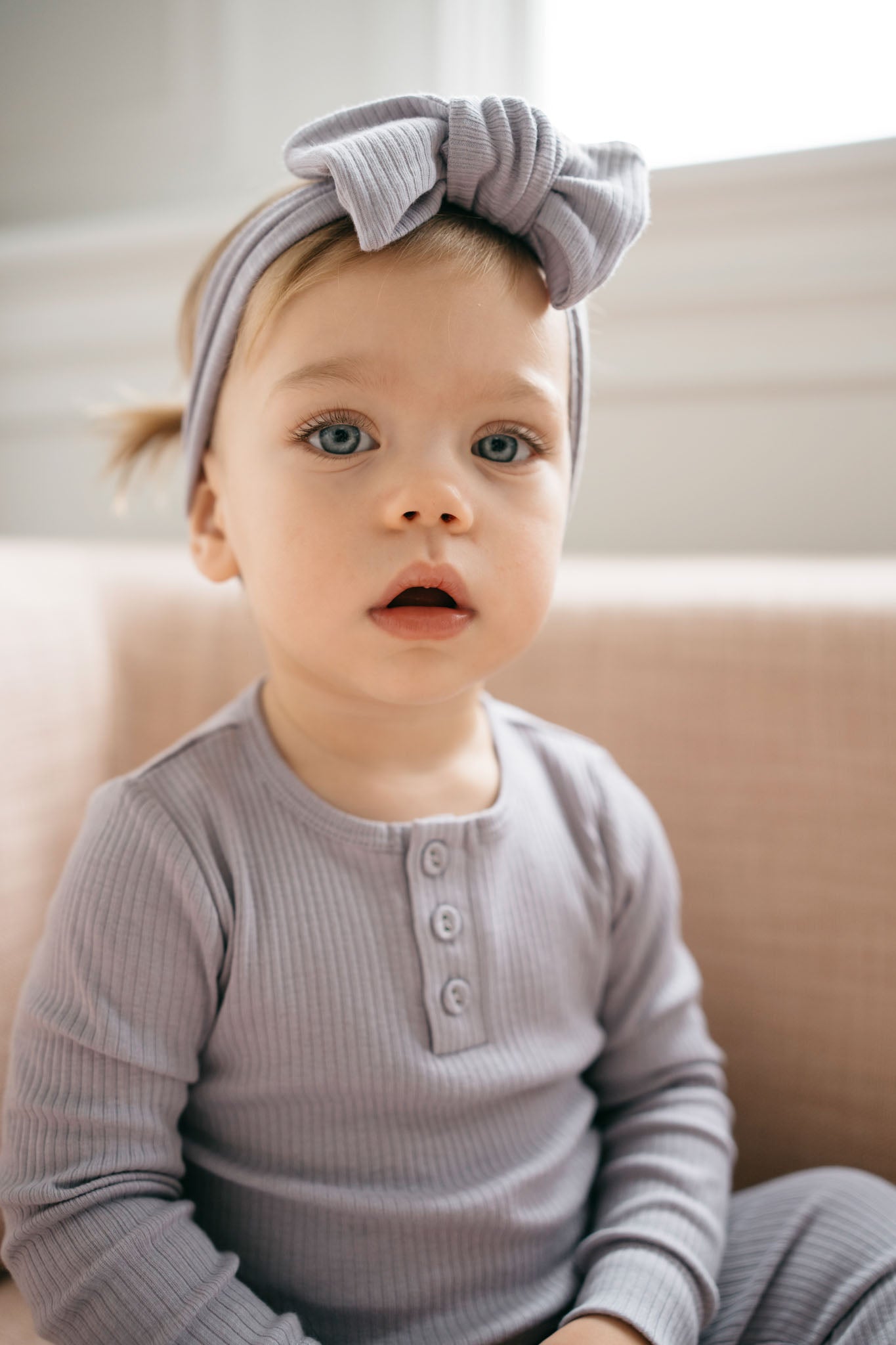 Organic Cotton Modal Lilian Headband - Moon – Jamie Kay AU