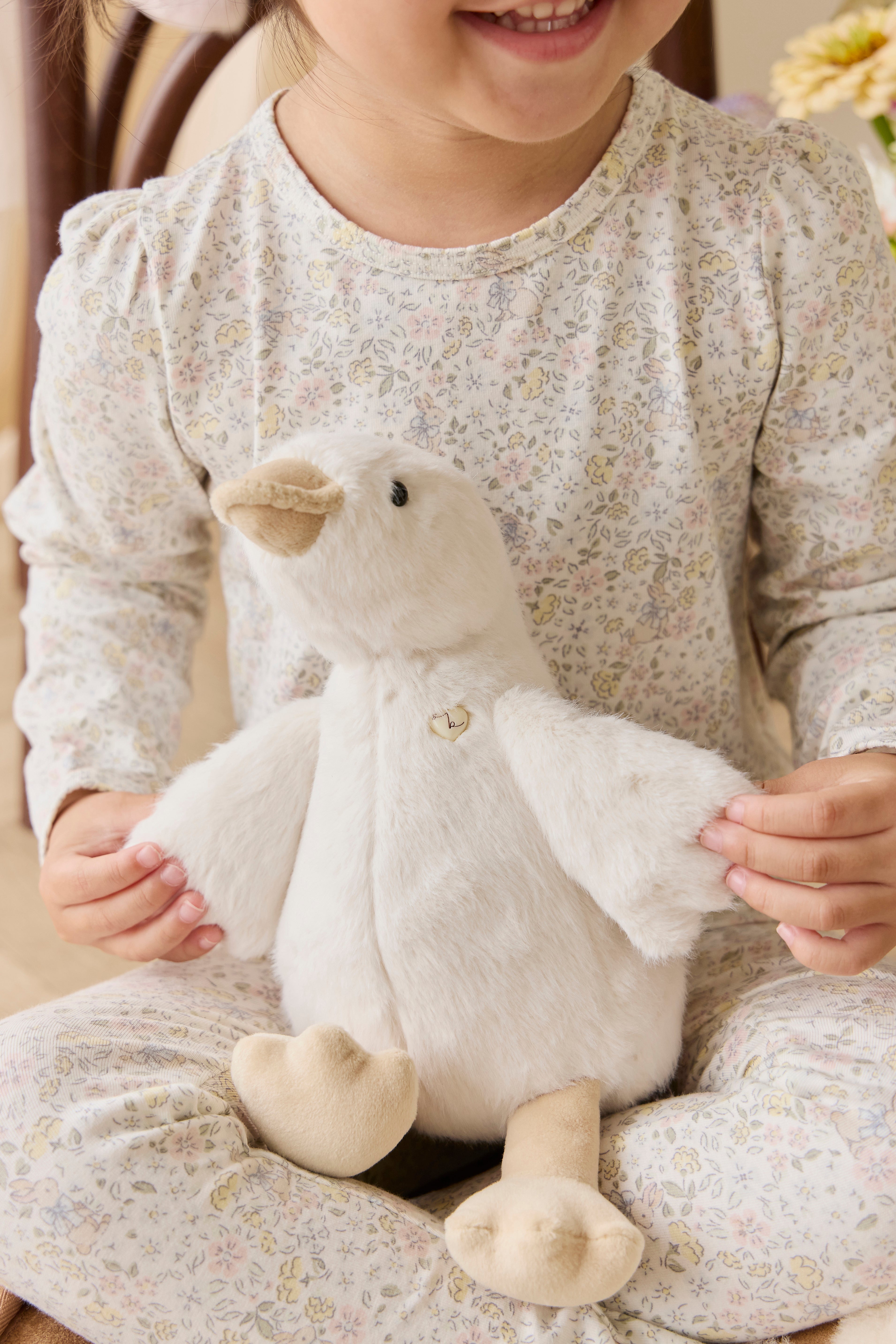 Organic Cotton Louisella Long Sleeve Pyjama Set-Cottage Garden – Jamie ...