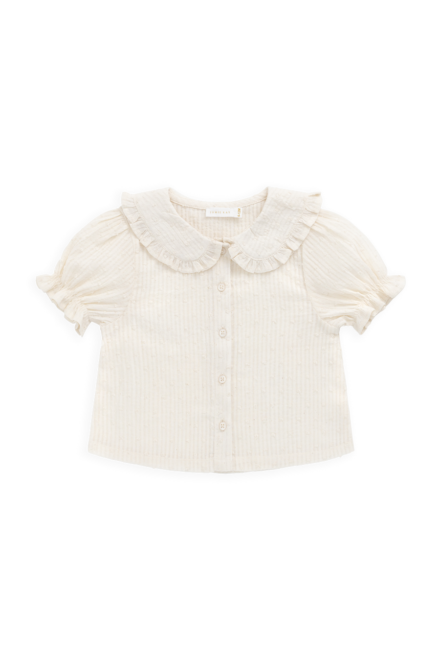 Organic Cotton Bowie Blouse-Parchment – Jamie Kay AU
