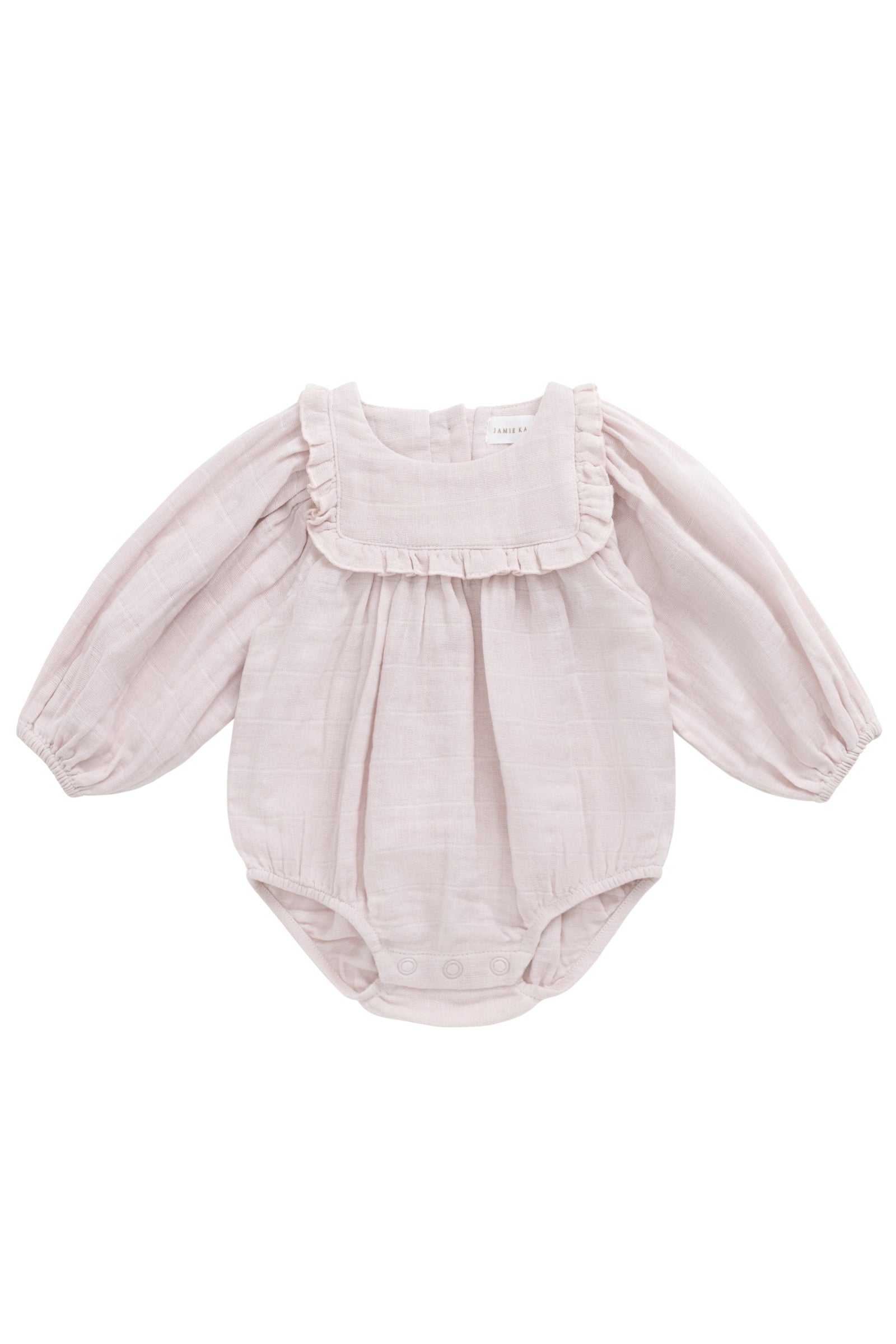 Organic Cotton Muslin Frances Playsuit - Pale Lilac – Jamie Kay AU