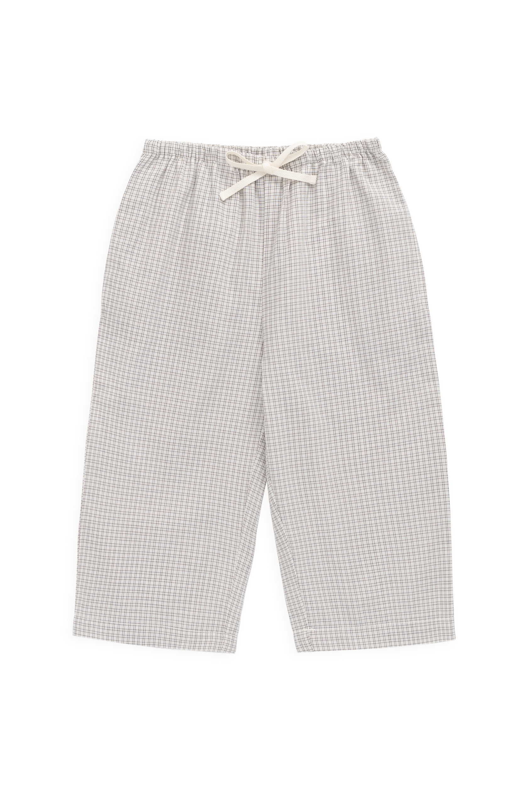 Organic Cotton Kenji Pant - Cloud Check – Jamie Kay AU