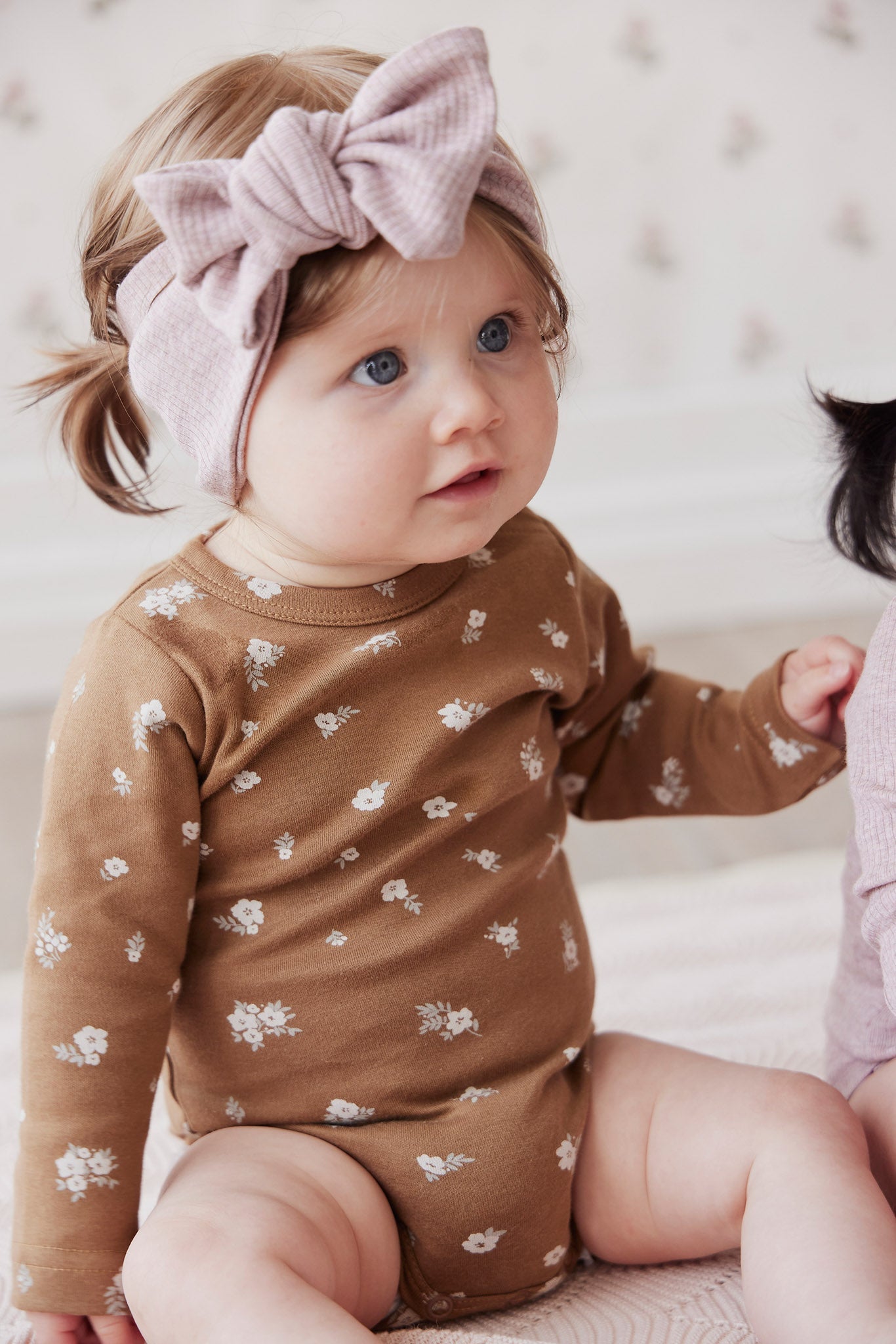 Organic Cotton Modal Headband - Mushroom Marle – Jamie Kay AU